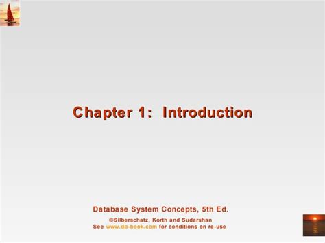 Database Systems Concepts 5th Ed Ppt