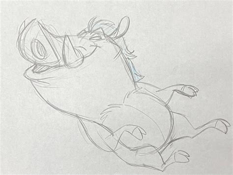 Timon And Pumbaa 1 Dessin Danimation Pumbaa Walt Disney 1995 Catawiki