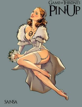 Sansa Stark Pinup Art Sansa Stark Porn Luscious Hentai Manga Porn