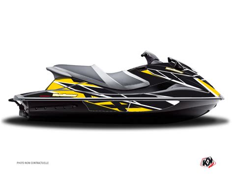 Yamaha Jet Ski Replica Graphic Kit Yellow Kutvek