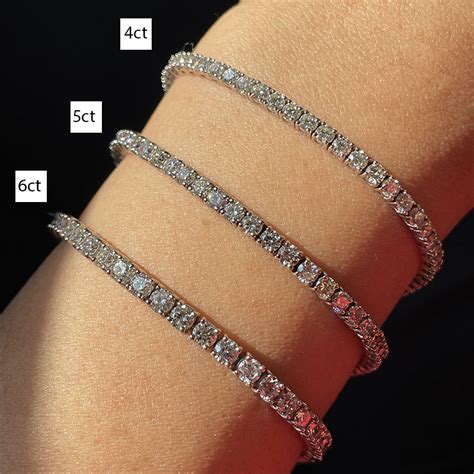 4 Carat Diamond Tennis Bracelet