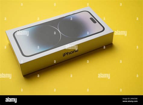 Iphone Pro Max In Space Black Color In Box In Apple S Latest Phone The Dynamic Island Is
