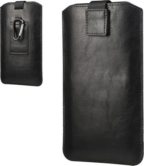 Leather Cell Phone Holster With Belt Clip Cell Phone Waist Belt Holder