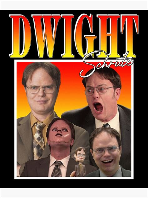 Dwight Schrute Poster For Sale By Cassandra826 Redbubble