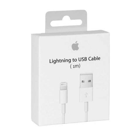 Câble Usb Lightning 1m Retail Box Apple