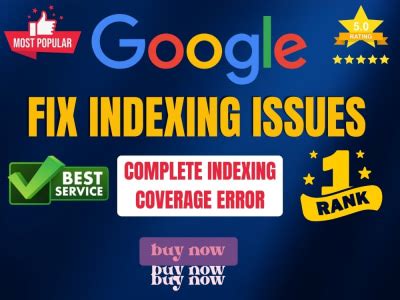 Fix Indexing Coverage Error Fix GSC Indexing Fix Google Indexing Issue Upwork