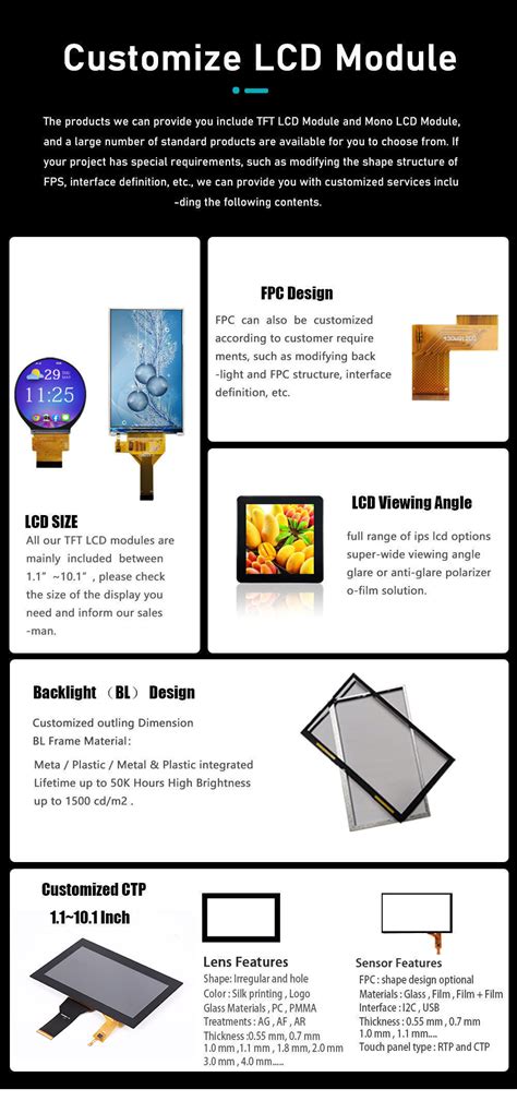 Buy Wholesale China Lcd Manufacture Inch Pin Spi Capacitive Touch Screen Tft Lcd Display