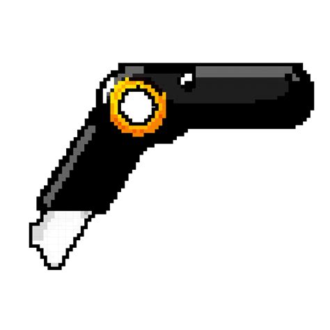 Blade Cutter Knife Game Pixel Art Vector Illustration Vector Art At Vecteezy