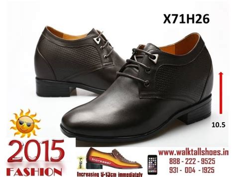 Extra Height Increasing Elevator Shoes That Make You Looks Taller At