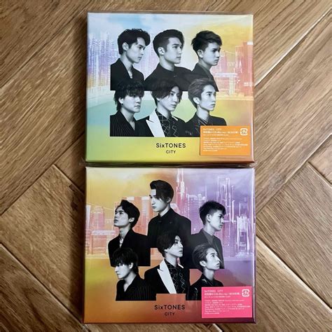 Sixtones City 初回盤a 初回盤b Sixtonesの通販 By みさきs Shop｜ストーンズならラクマ