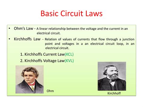 Basic Circuit Laws Pptx