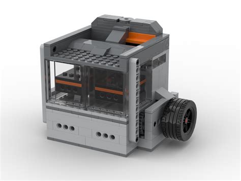 Lego Moc Vacuum Engine2 Cylinder By Jmodsbricks Rebrickable