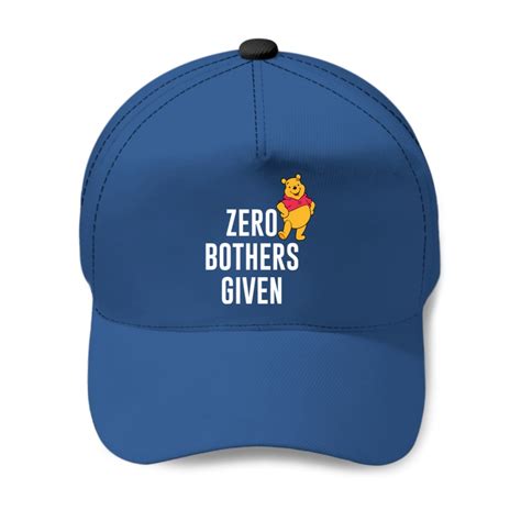 Zero Bothers Given Zero Bothers Given Baseball Caps Sold By Diannne