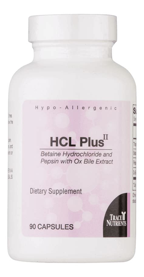 Hcl Vegetarian Plus Mineral State