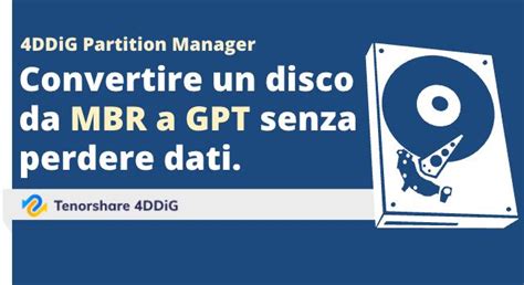 Guida Alla Conversione Da Mbr A Gpt Senza Perdere Dati