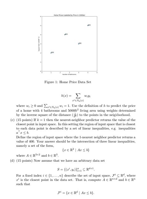 Solved 50 ﻿points ﻿nearest Neighbor Methods Are Some Of