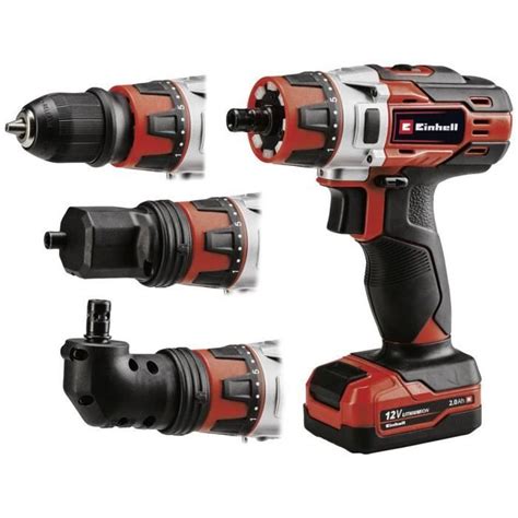 Perceuse Visseuse Sans Fil Einhell TE CD 12 1 3X Li 12 V 2 0 Ah