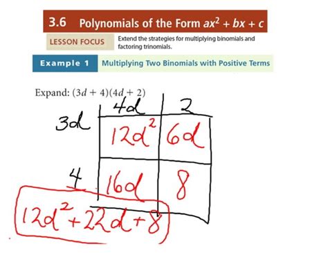 Multiplying Binomials Ppt