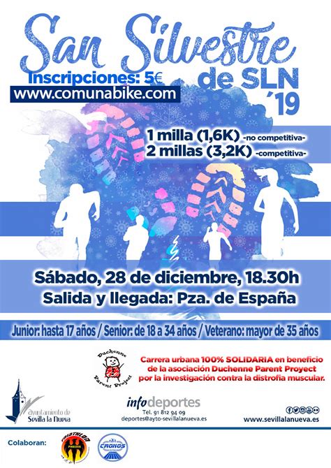 Sevilla La Nueva Celebra Su III Carrera San Silvestre En Favor De