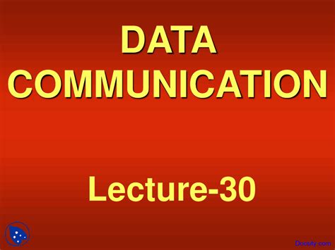 Asynchronous Tdm Inverse Multiplexing Data Communication Lecture