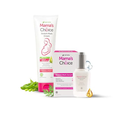 Stretch Mark Treatment Series Stretch Mark Cream Serum Mamas