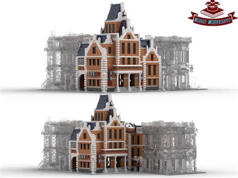 Lego Moc Brick University By Togeltown Rebrickable Build With Lego