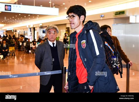 Chinese Football Player Lyu Wenjun Of Shanghai Sipg F C Is Pictured