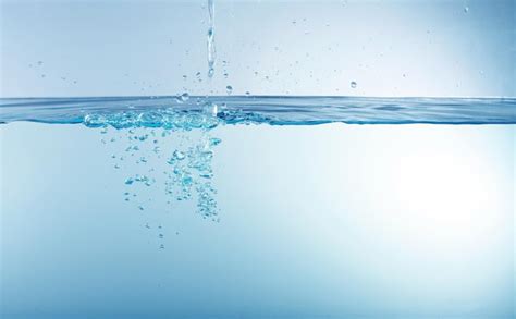 Premium Photo Abstract Water Bubble Drops Splash Blue Color Nature