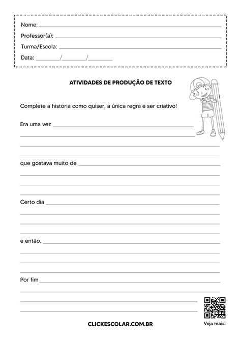 Continue A História Produção De Texto 5 Ano Revoeduca