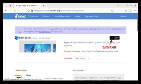 Enable Light Gnome Shell Theme In GNOME Fedora Ubuntu FOSTips