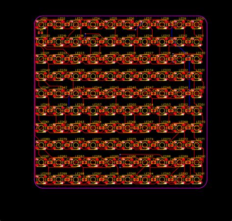 pcb led resources easyeda