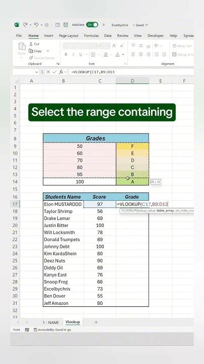 Ms Excel Shortcut Grade Excel Shortcut Youtube