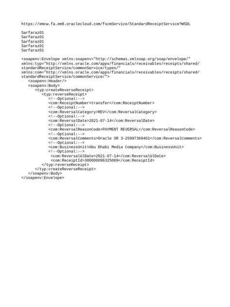 Receipt Reversal Pdf