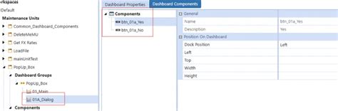 how to create a dashboard pop up dialogue box mindstream analytics