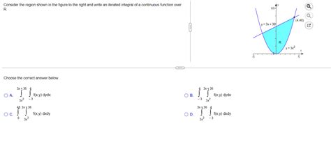 solved consider the region shown in the figure to the right