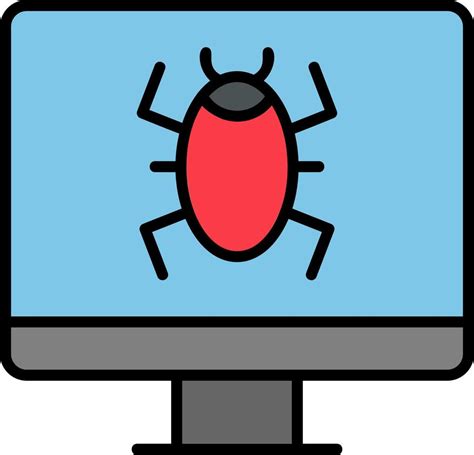 Computer Virus Vector Icon 20466300 Vector Art At Vecteezy