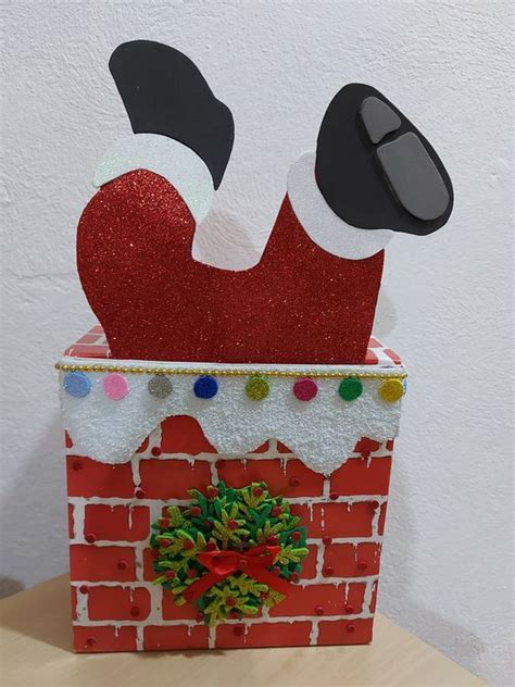 Decoraciones Navideñas Que Puedes Hacer Con Cajas De Cartón