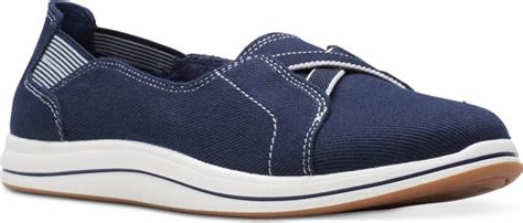 Clarks Womens Cloudsteppers Breeze Skip Slip On Sneakers Flats Womens
