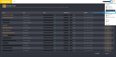 Managing Tasks Loome Integrate Documentation