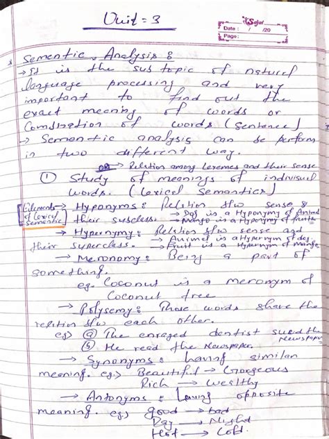 Nlp Unit 3 Pdf