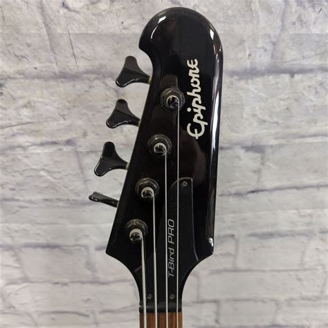 Epiphone T Bird Pro 4 String Bass Guitar Evolution Music