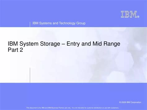 PPT IBM System Storage Entry And Mid Range Part 2 PowerPoint Presentation ID 9430712
