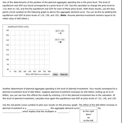 Solved 2 Deriving Aggregate Demand From The