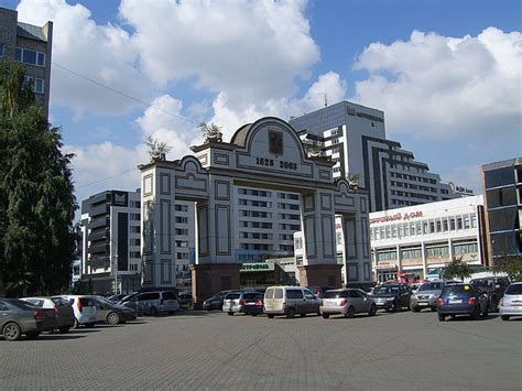 Россия. Красноярск - центр Центральной и Восточной Сибири. Первые ...