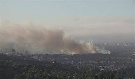 Firefighters Stop Sepulveda Basin Brush Fire At 60 Acres Laist