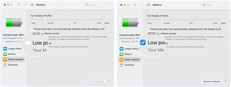 How To Use Low Power Mode On Mac IMore