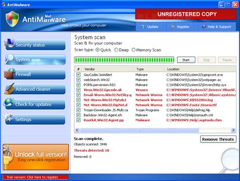 Remove Antimalware Uninstall Guide