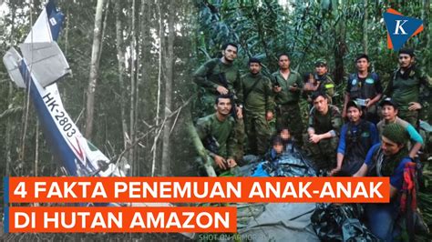 4 Anak Bertahan Hidup 40 Hari Di Hutan Amazon Berkat Tepung Singkong