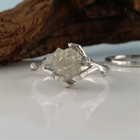 Raw Uncut Diamond Rings
