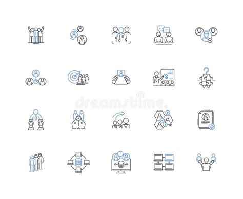 Forum Line Icons Collection Discussion Community Debate